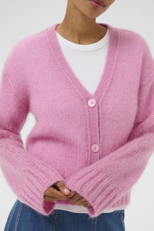 Zendaya Cardigan Orchid Smoke - Vakre Vene